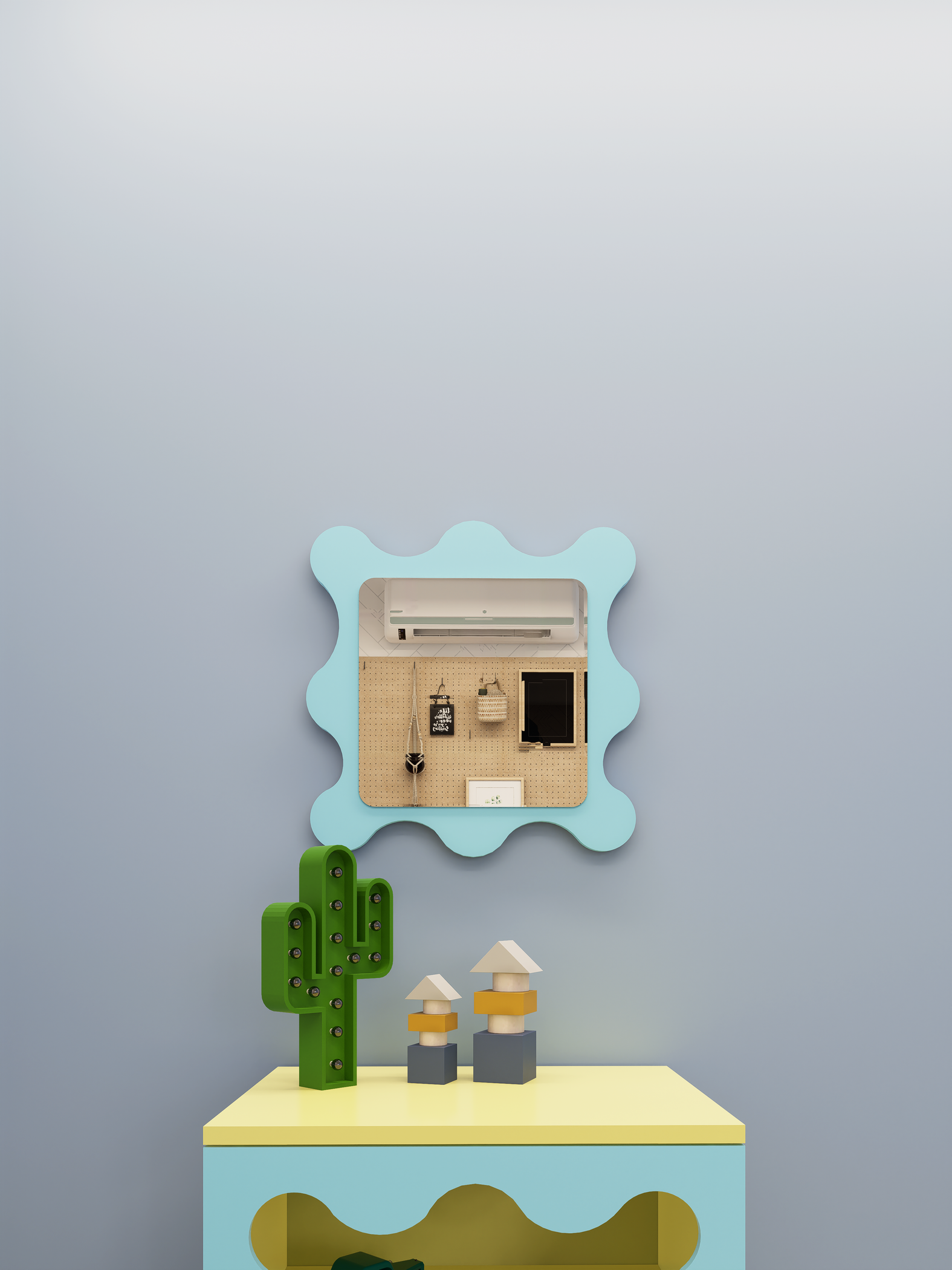 Cute Wiggle Mirror for Kids Room Styling & Wall Decor Online — WADDLE AND ROO (OPC) PRIVATE LIMITED